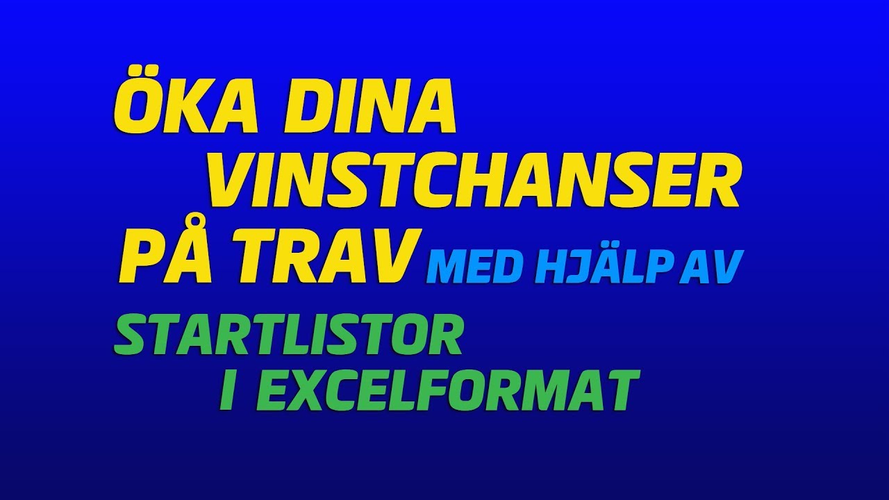 V86 Startlista