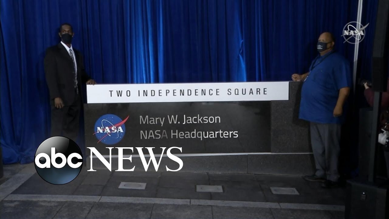 NASA names DC headquarters after Mary W. Jackson - YouTube
