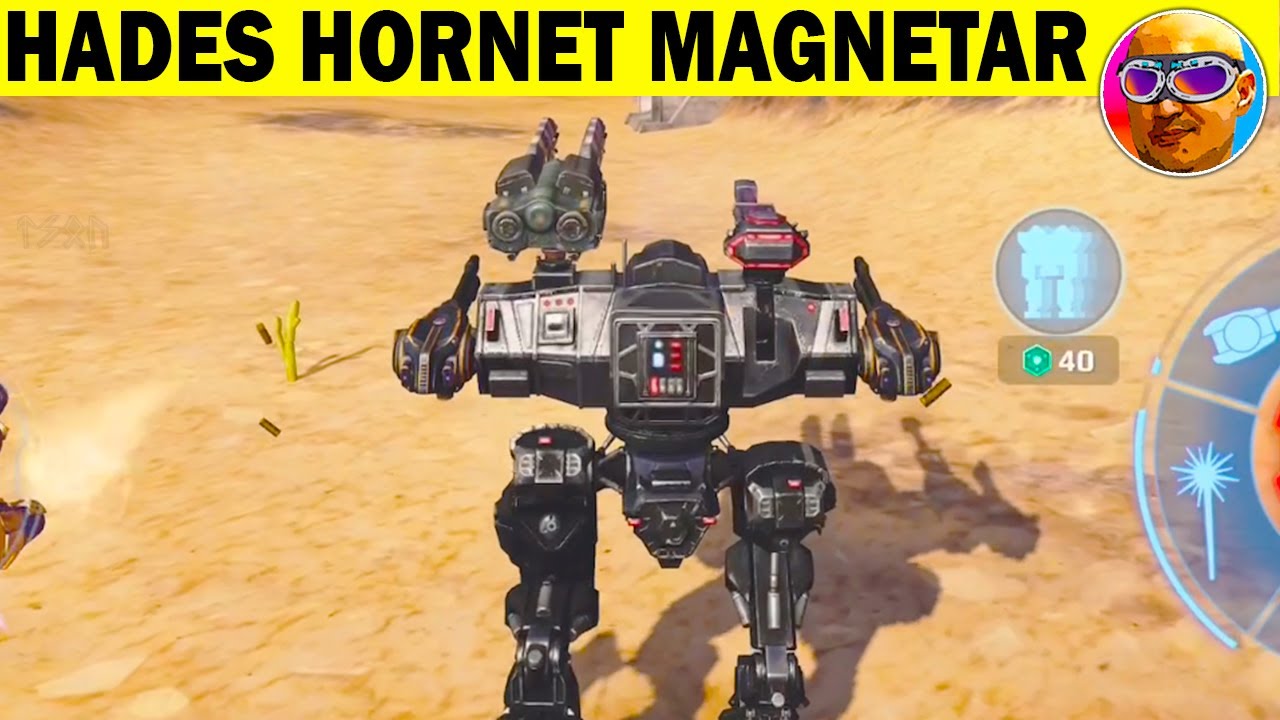 HADES SNIPER HORNET MAGNETAR WAR ROBOTS REMASTERED - YouTube