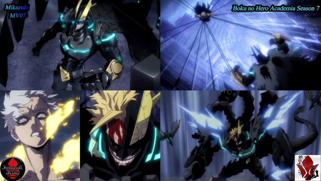 😱 Armored All Might vs All For One 🔥(Toshinori se enfrenta a AFO / All ...