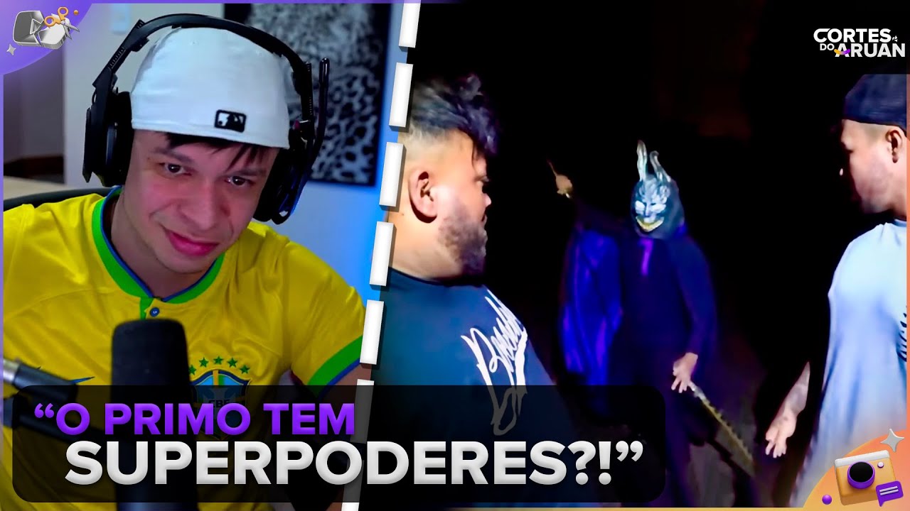ARUAN REAGE: ABANDONEI O PRIMO DO RENATO EM UMA LENDA E ELE VEIO PRA ...