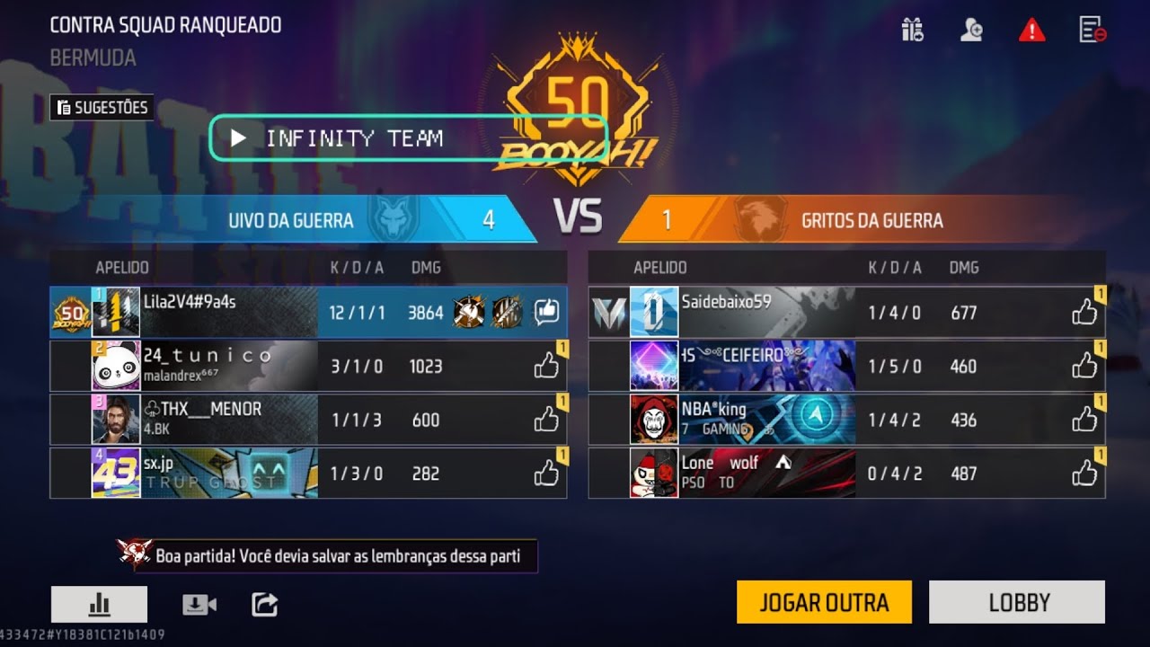 🔥INFINITY TEAM ÚNICO MOD MENU FF 1.108 ONLINE SEM BLACK LISTA E DE ...