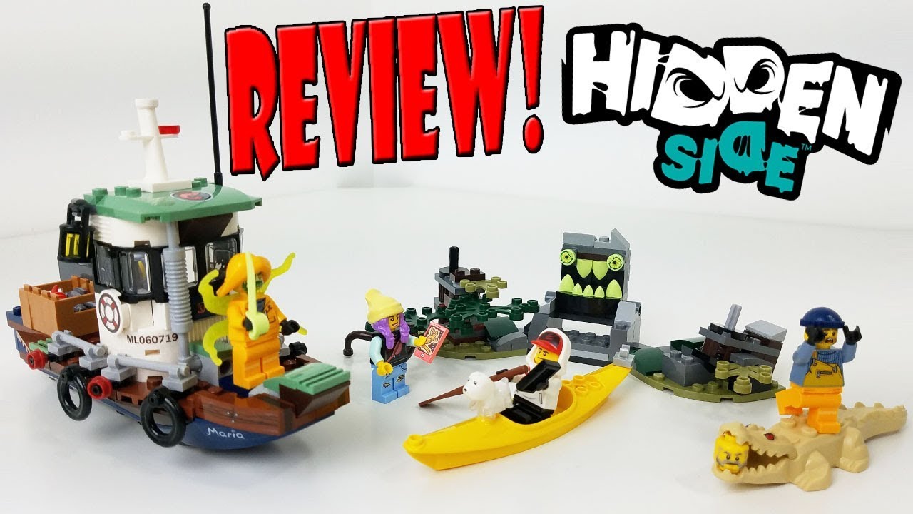 LEGO Hidden Side Review: 70419 Wrecked Shrimp Boat (2019 Set) - YouTube