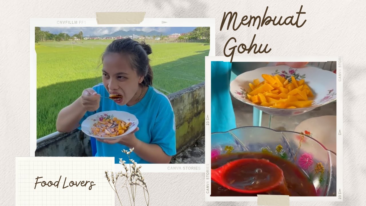 MEMBUAT GOHU. RUJAK KHAS MANADO, PEDAS DAN MANIS! - YouTube
