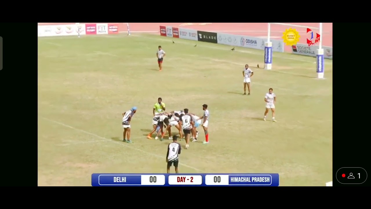 DELHI VS HIMACHAL SENIOR NATIONAL RUGBY MATCH HIGHLIGHTS PATNA 2022 ...