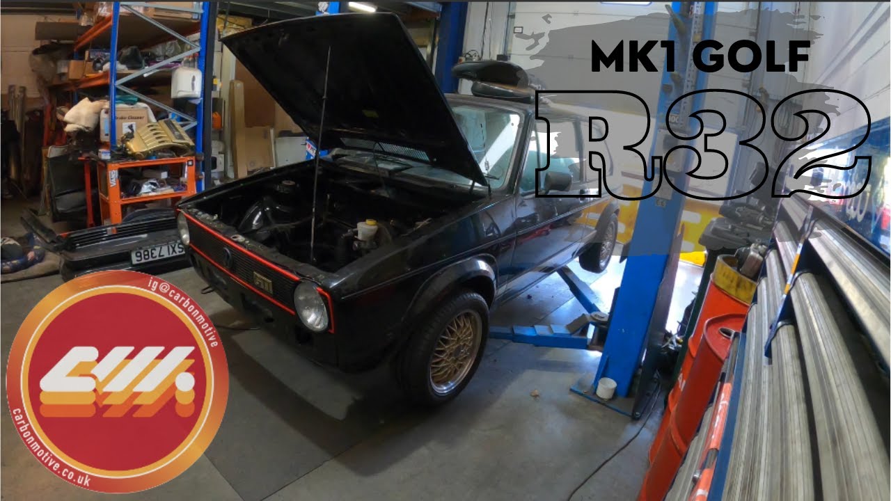 Mk1 Golf R32 swap engine removal | Full restoration - YouTube