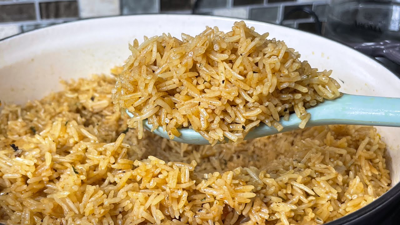Try this RICE RECIPE if you are tired of eating WHITE RICE - YouTube