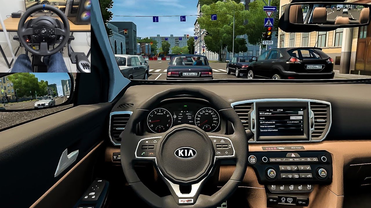 City Car Driving - 2016 KIA Sportage GT Line [Steering Wheel Gameplay ...