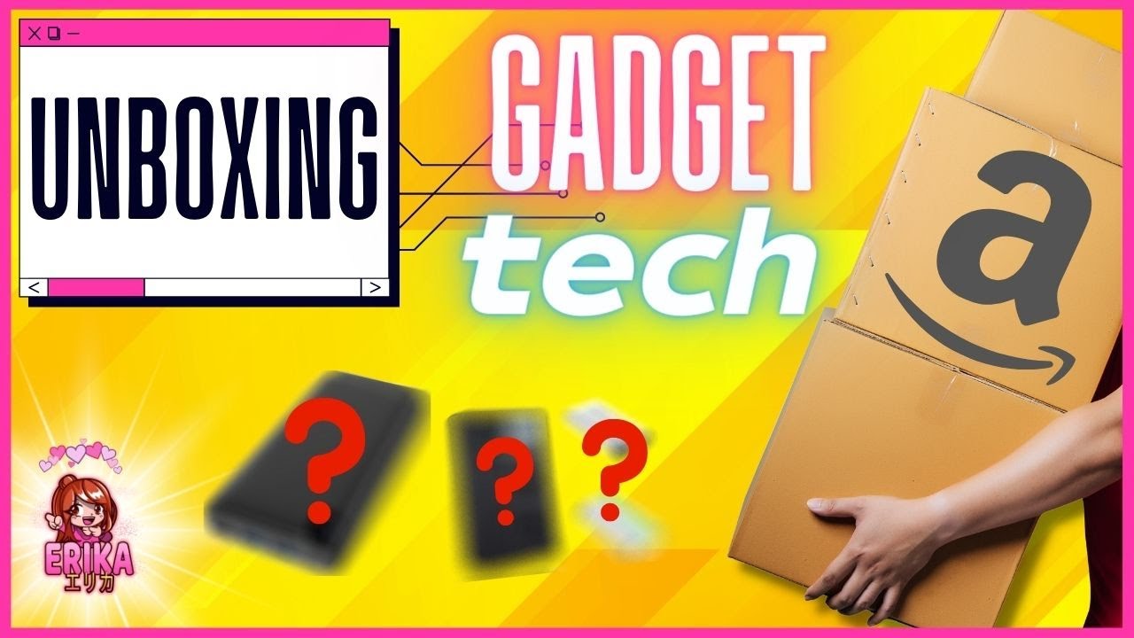 UNBOXING GADGET TECH da AMAZON per il mio CANALE! - YouTube