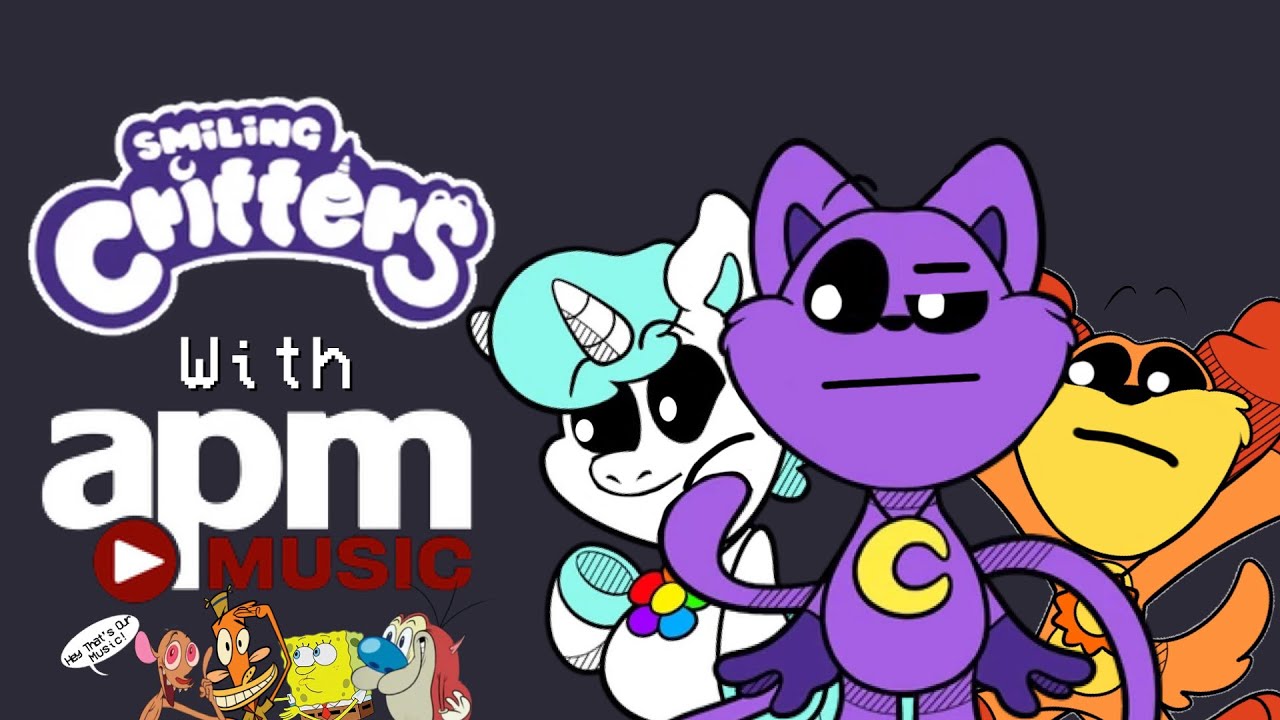 Smiling Critters Cartoon but with APM Music - YouTube