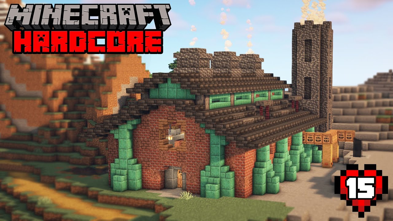 Minecraft 1.17 Hardcore Let's Play - Super Smelter Foundry - Episode 15 ...
