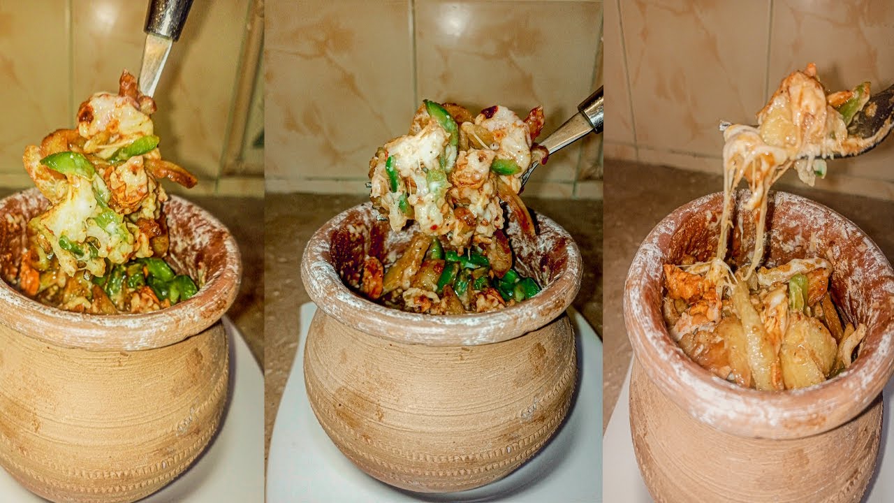 UNIQUE CHEESY MATKA FRIES RECIPE//TRENDING//BY YASMIN COOKING🤤🤤👌👌 - YouTube