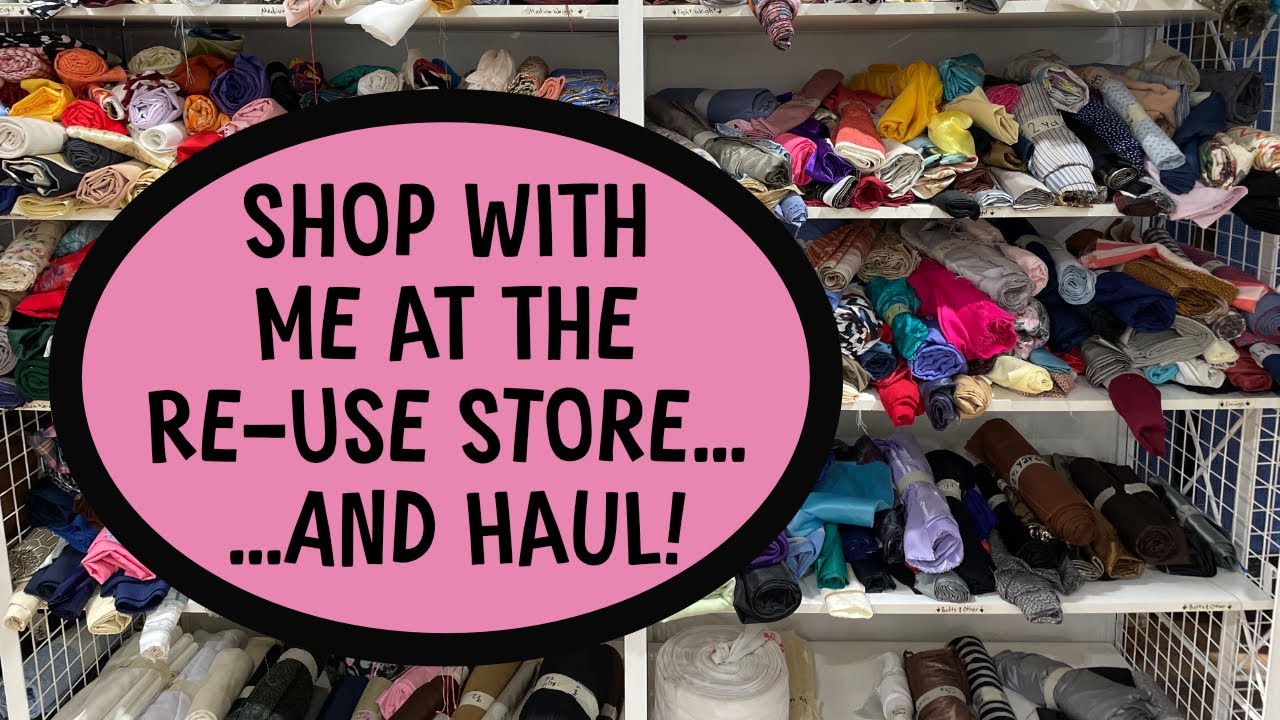 Shop With Me at the Re-Use Store....and Haul! - YouTube
