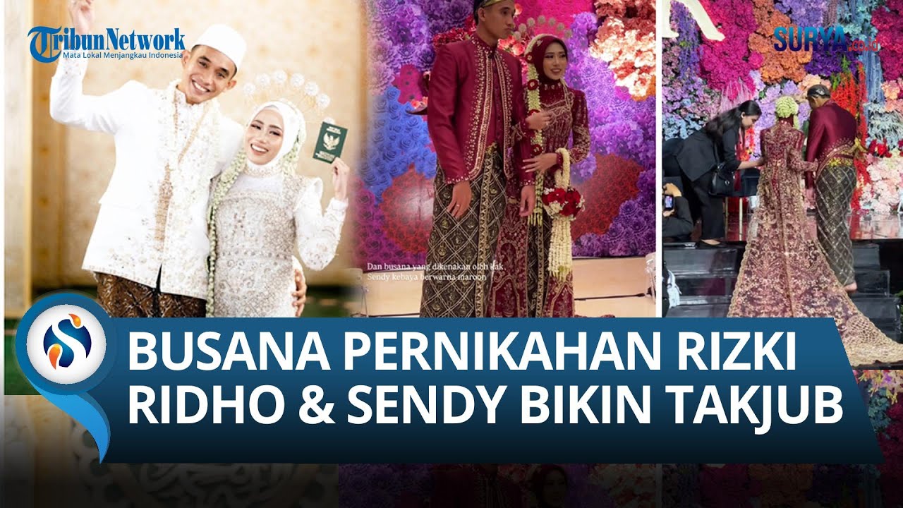 Bukan Cuma Sakral, Busana Nikah Rizky Ridho & Sendy Nuansa Timnas & Garuda: Ada Sayap Garuda ...