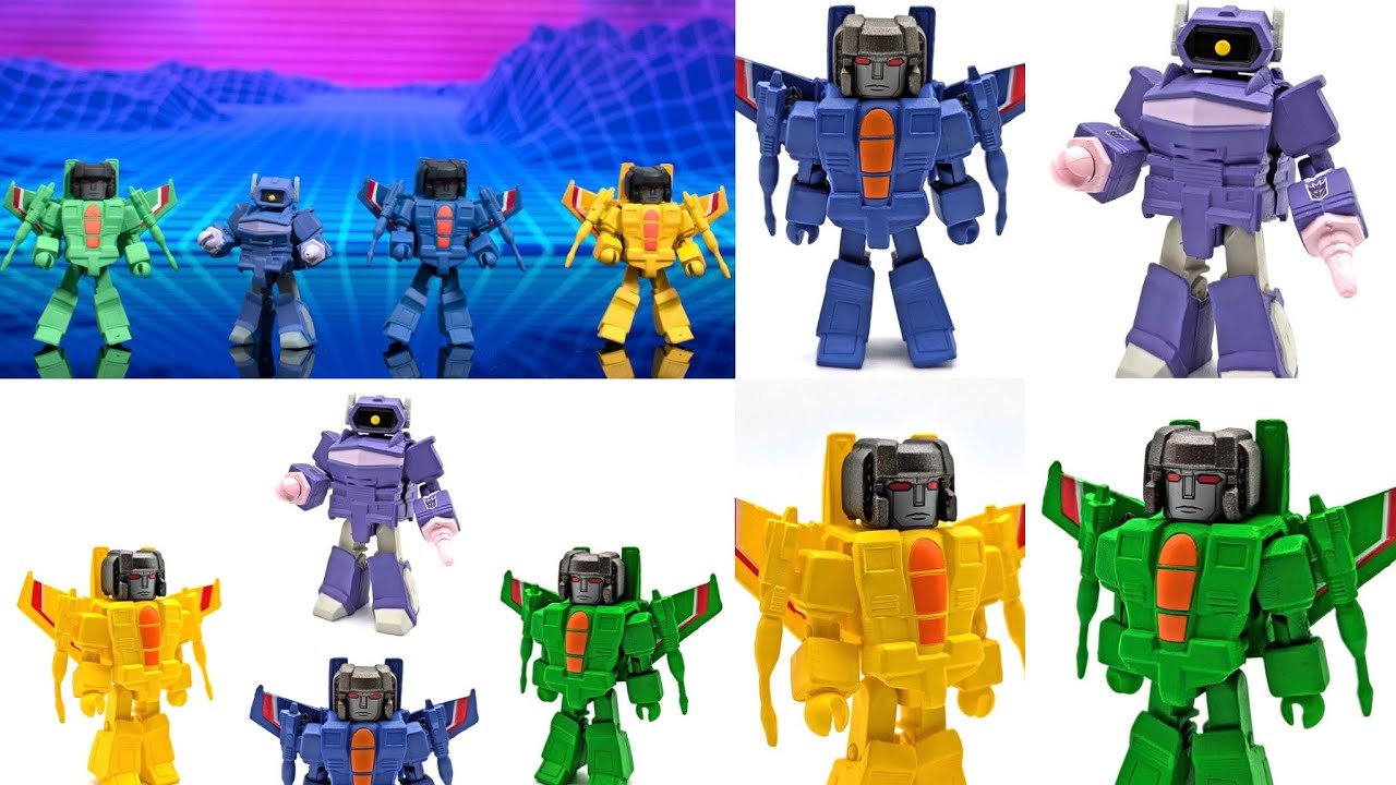 New Transformers minimates action figures fully revealed Diamond Select ...