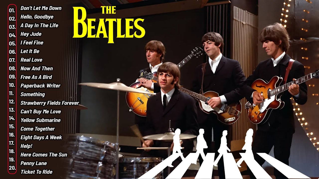 The Beatles Greatest Hit - Best Songs of The Beatles - Best Beatles ...