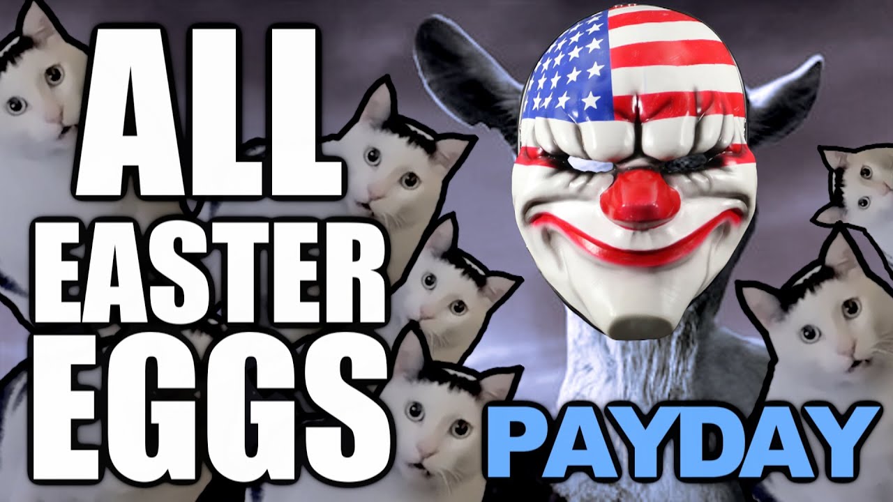 Goat Simulator REMASTERED: PAYDAY All Easter Eggs And Secrets - YouTube