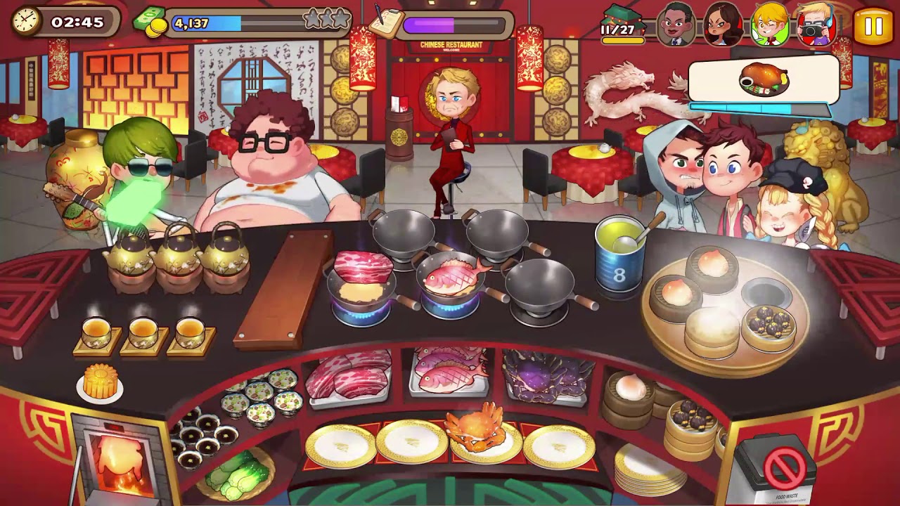 Cooking Adventure - Chinese Restaurant Master Level 5 - Full Upgrade ...