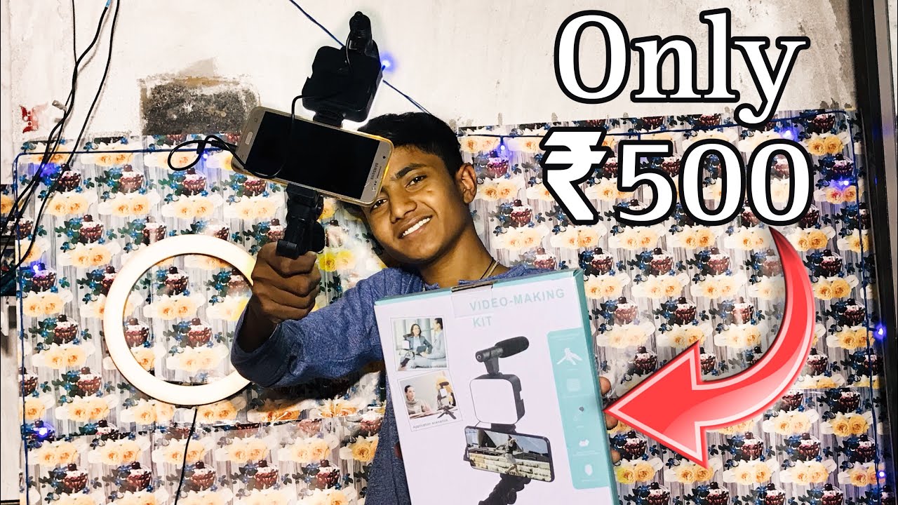 Best video Making kit unboxing Only ₹500 😱 - YouTube
