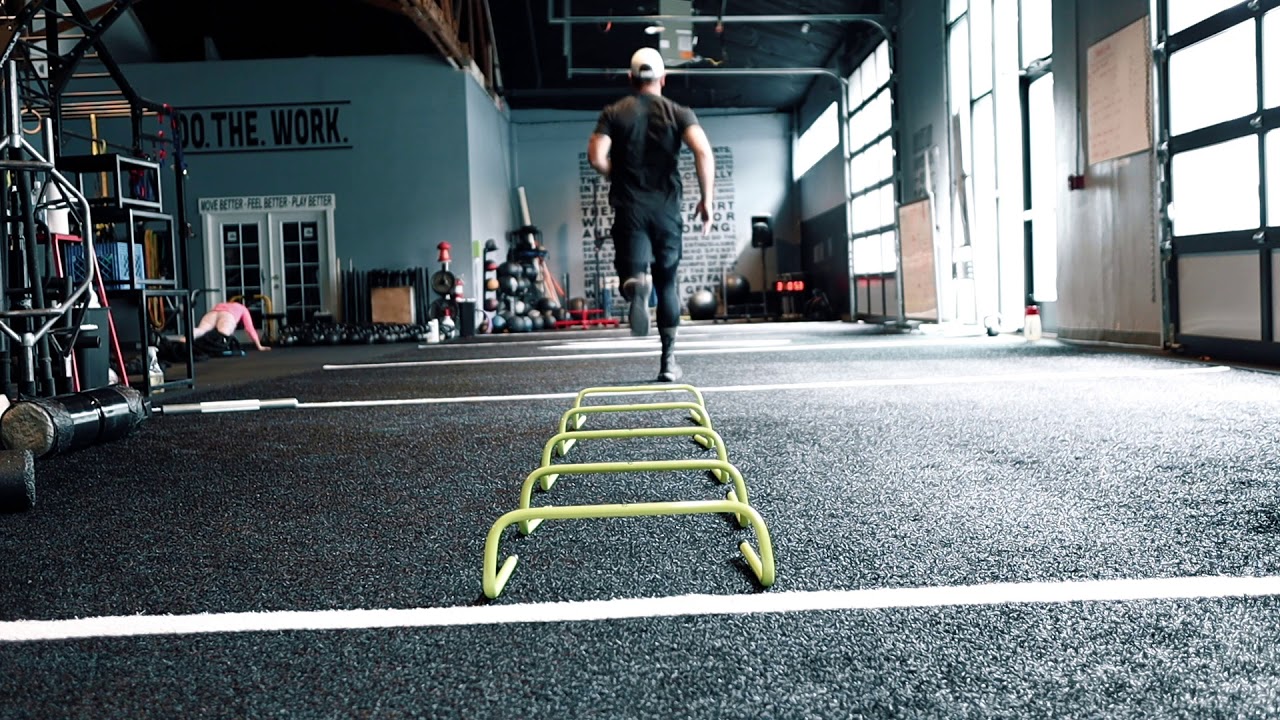 Single Step Speed Hurdle - YouTube