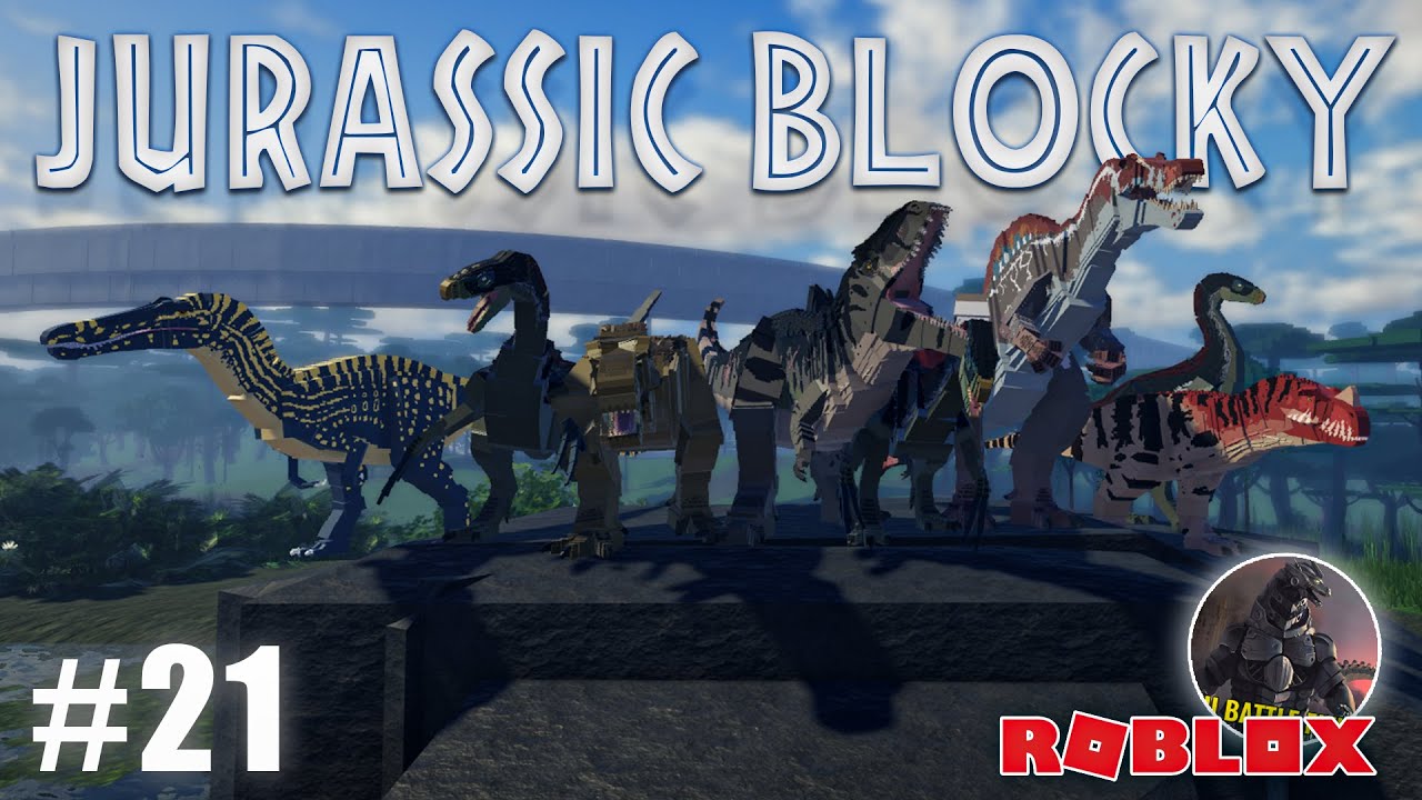 Jurassic Blocky! Dinosaurs Live - Day Twenty One [ Grinding for ...