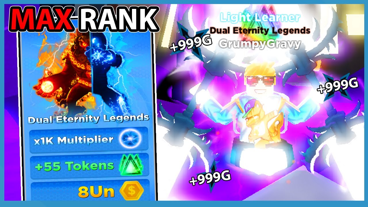 Unlocked Dual Eternity Legends Evolution & Every Power in Roblox Ninja ...
