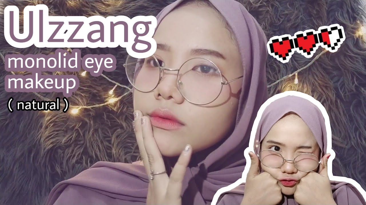 Ulzzang Monolid Eye Makeup - YouTube