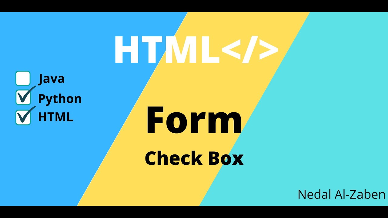 30 HTML Form Checkbox YouTube 30 HTML Form Checkbox YouTube