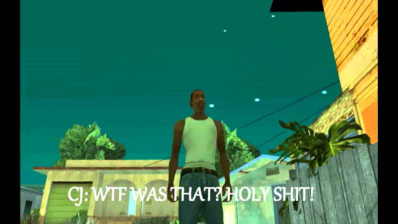 GTA San Andreas CJ's Mom Ghost (Horror Movie) - YouTube