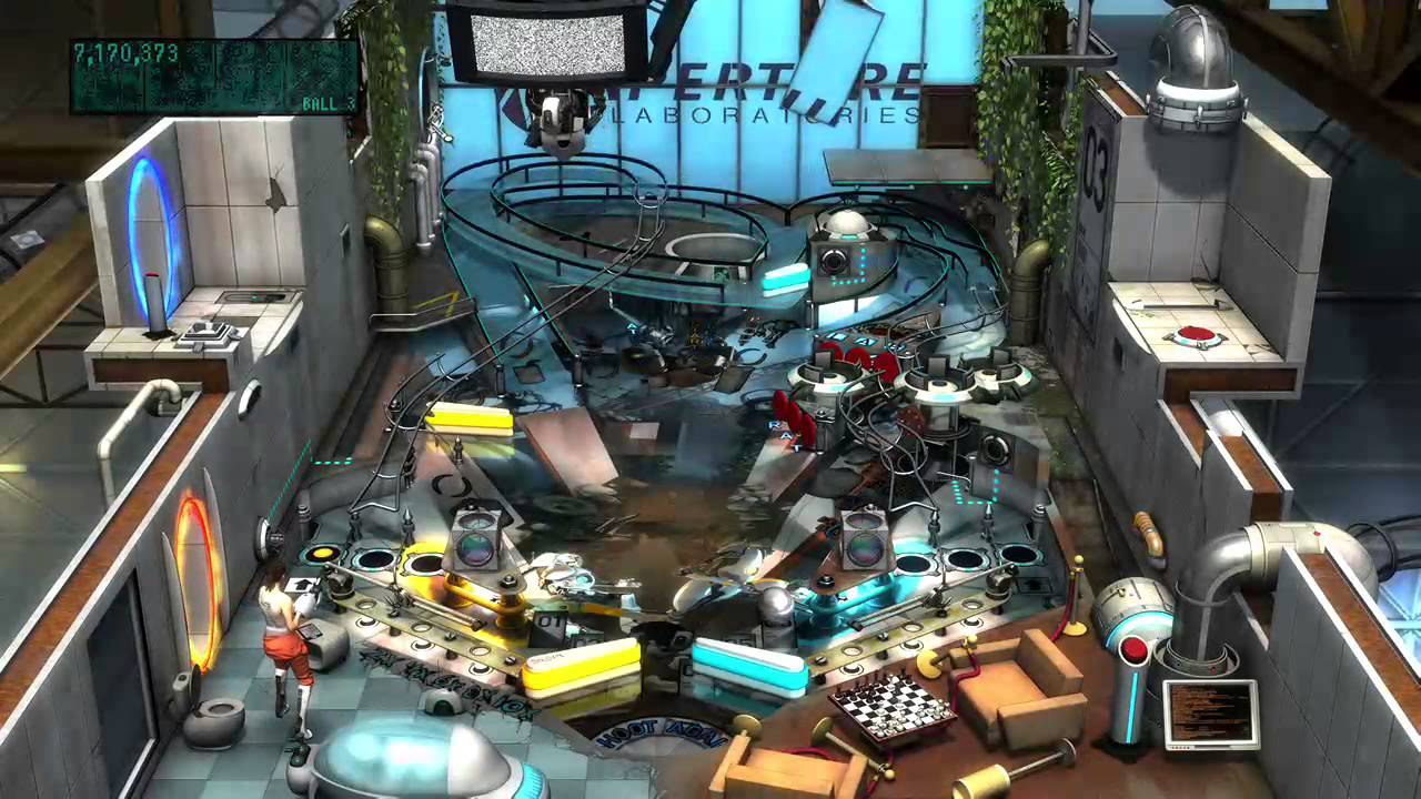 Let's Play - Pinball FX2 - Portal Table Gameplay - YouTube