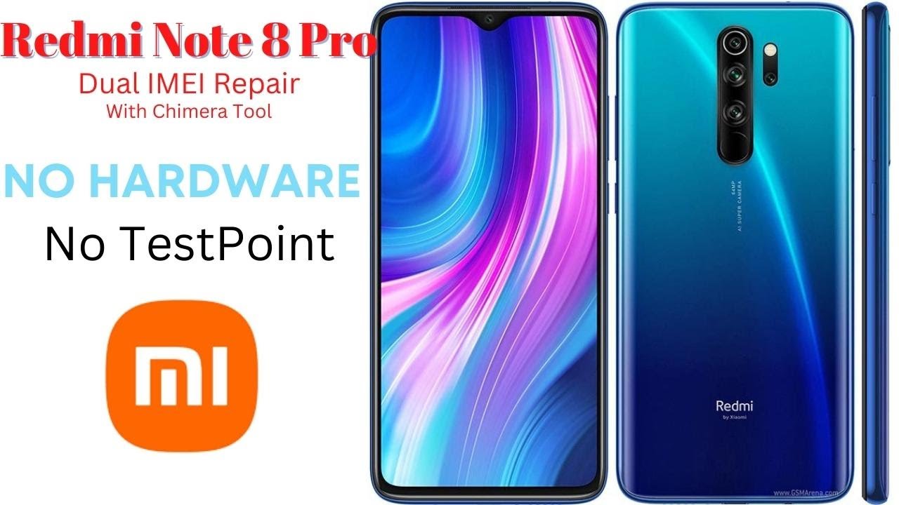 Redmi Note 8 Pro Dual IMEI Repair MTK | CHIMERA TOOL | - YouTube