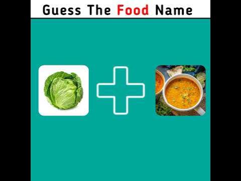 Guess The Food Name Pt-96. #youtubeshorts #shorts - YouTube