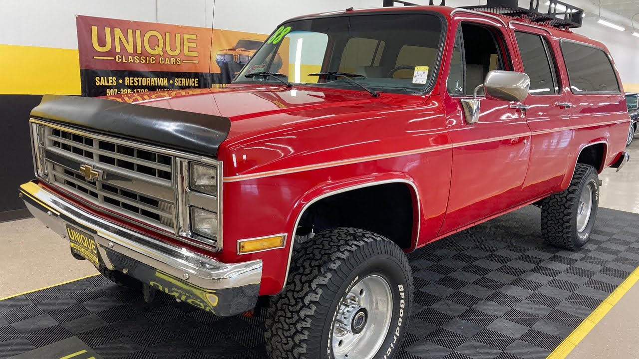 1988 Chevrolet Suburban | For Sale $24,900 - YouTube