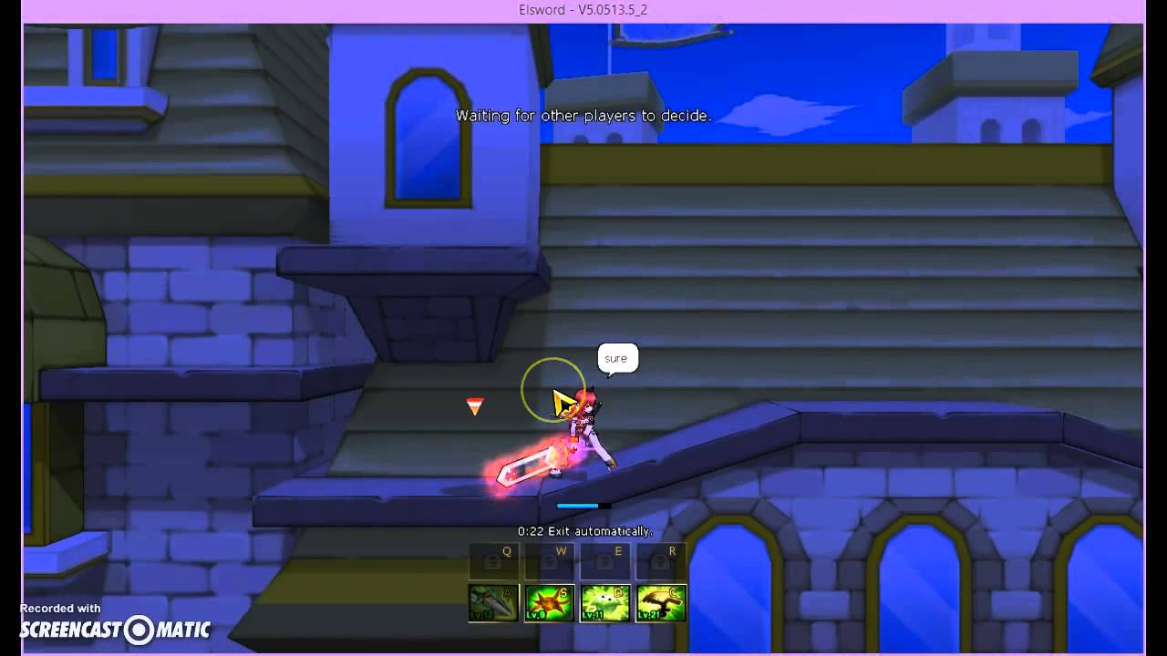 Elsword arena (1v1) Nw vs Cra - YouTube