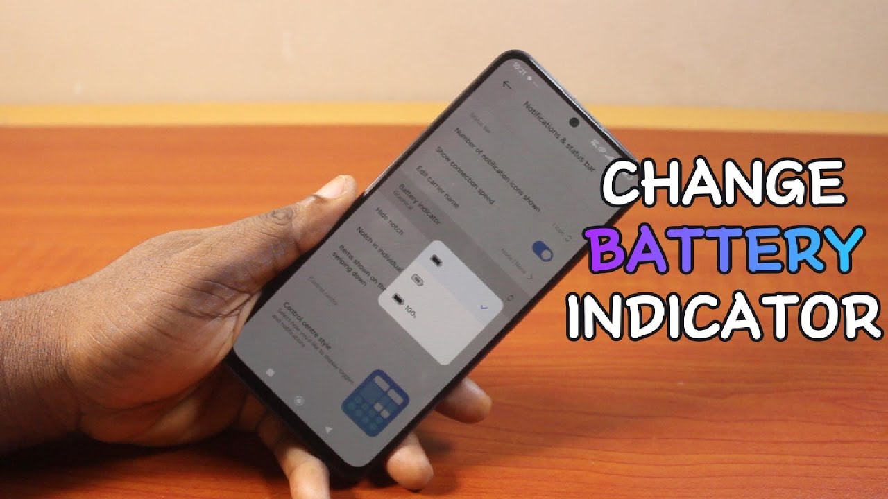 How to Change Battery Indicator on Android - YouTube