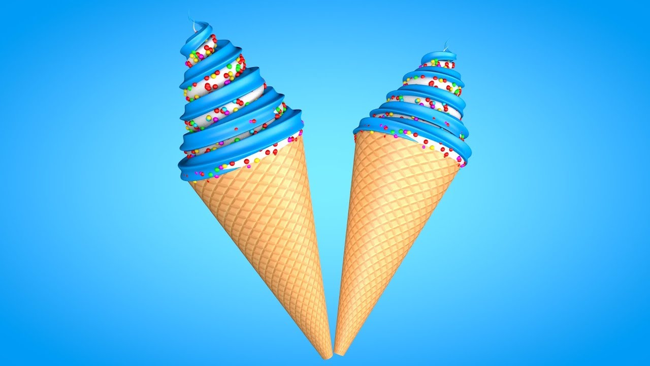 Cinema 4D Tutorial - Create Cornetto Ice Cream - YouTube