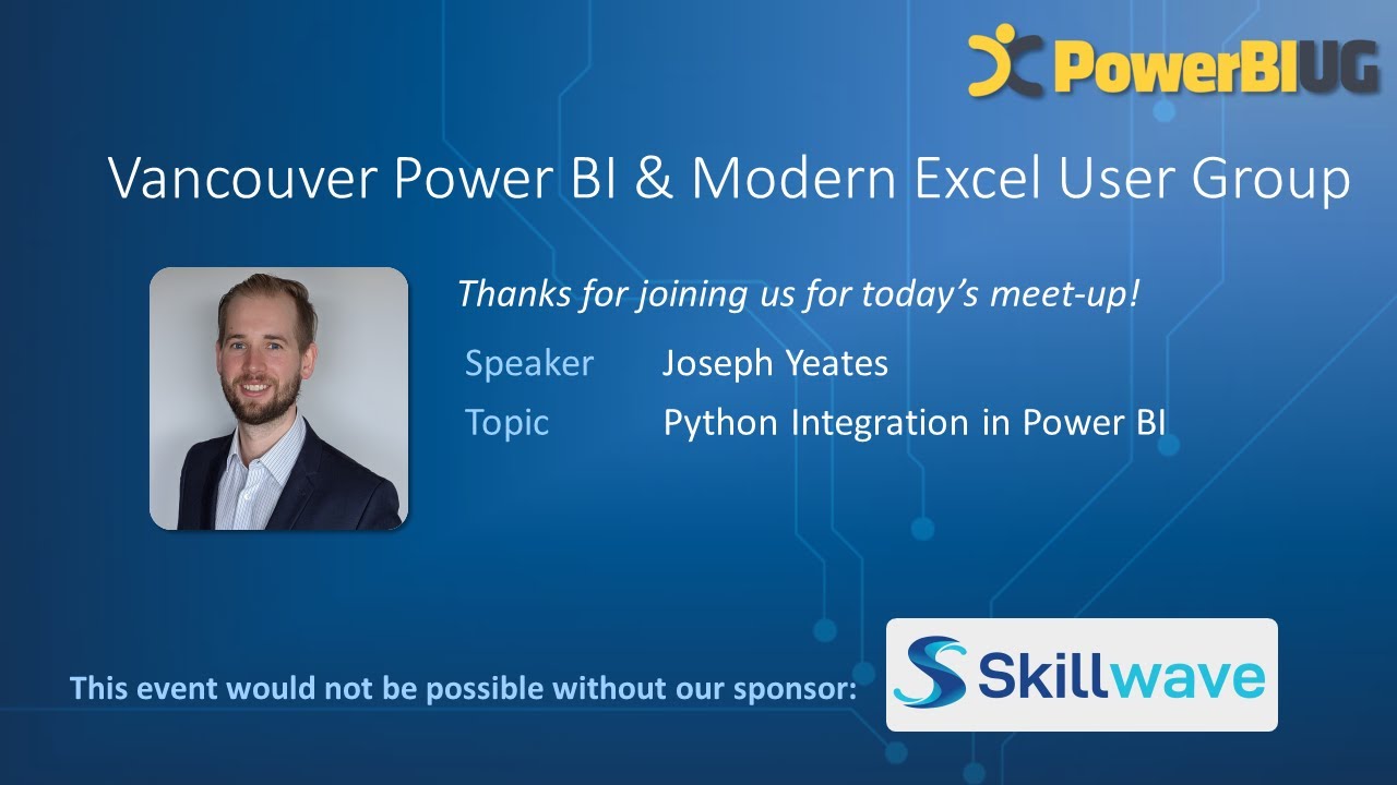 VanPUG Meetup - PBI Edition - Jan 2022 - Python Integration in Power BI ...