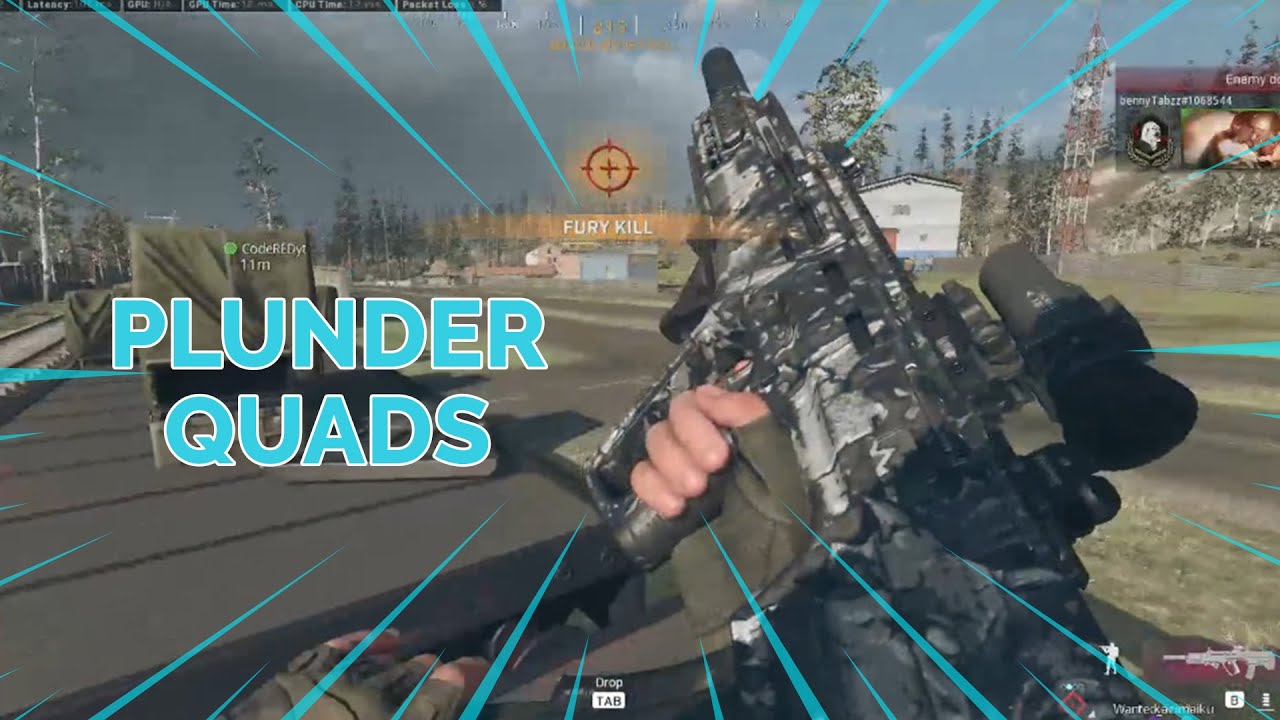 PLUNDER QUADS | Warzone | PC Gameplay - YouTube