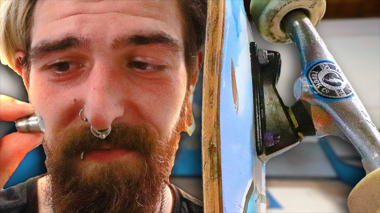 AUSSIE DAN HEELFLIPS THE 3 BLOCK (and breaks his trucks) - YouTube