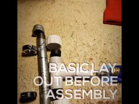 Homemade DIY water well swivel - YouTube
