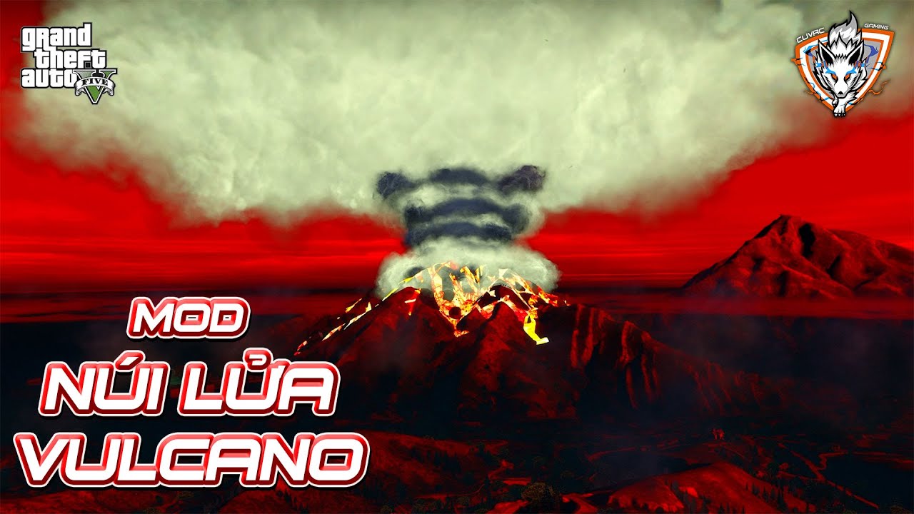 GTA 5 - Hướng Dẫn Mod Núi Lửa phun trào Vulcano - YouTube