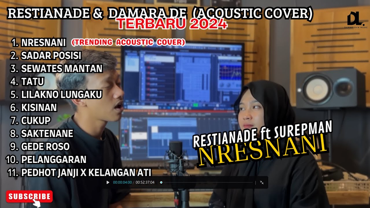 NRESNANI - RESTIANADE ft SUREPMAN TERBARU FULL ALBUM 2024 ACOUSTIC ...