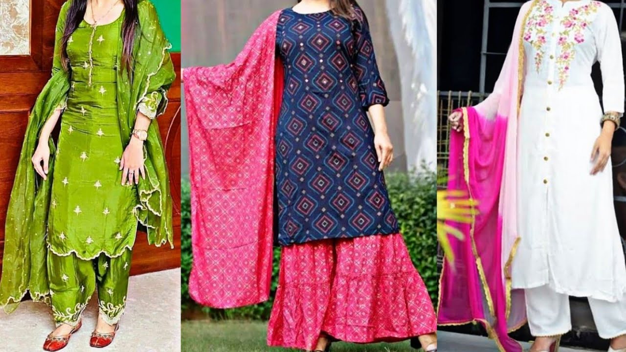 New Beautiful Kurti Designs /latest kurti set/festival session kurti ...