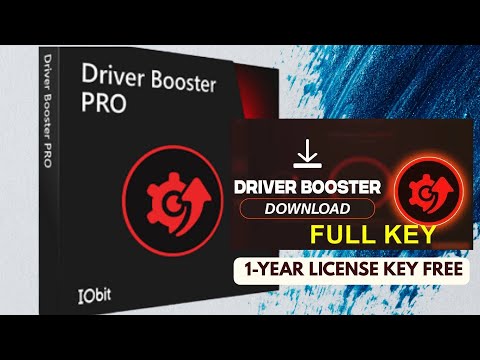 IObit Driver Booster  PRO 1-Year License Key Free Download (2026)