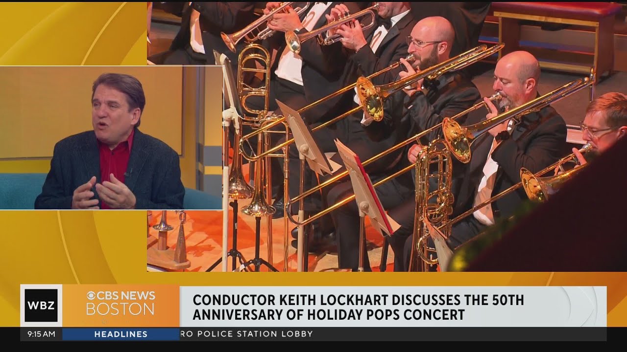 Conductor Keith Lockhart discusses 50th anniversary of Holiday Pops ...