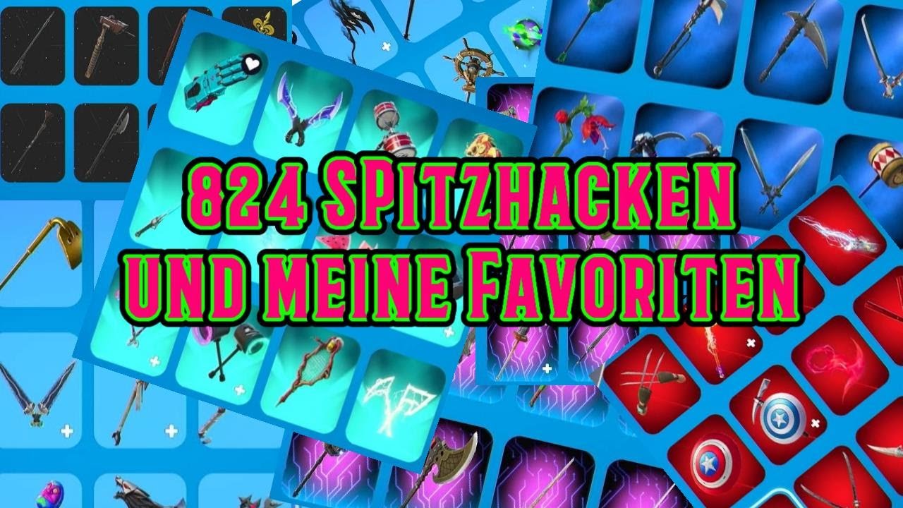 824 Spitzhacken und meine Favoriten - YouTube