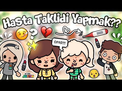 Hasta Taklidi Yapmak?!😜🍬 / Toca Boca World Türkçe / Justin Toca