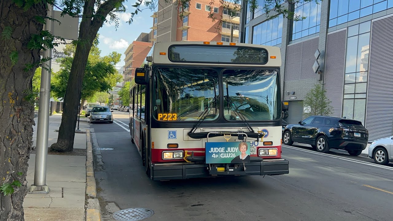 CTA Bus 148 Clarendon/Michigan Express From Wilson To Ida B Wells CTA ...