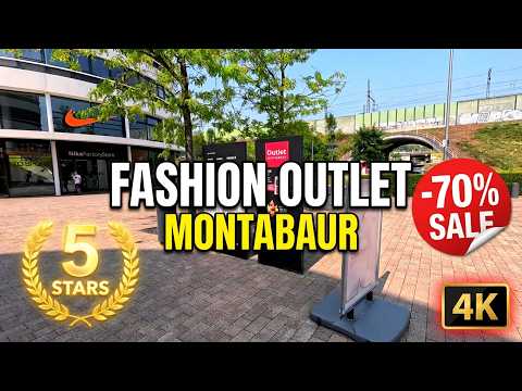 Am Fashion Outlet Montabaur 🛍 Germany | 4K 🇩🇪 Just Footage.