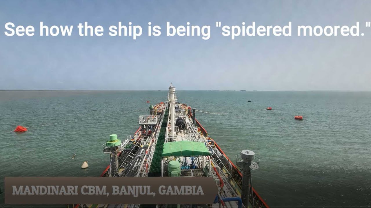 "Spider Mooring" at Mandinari, CBM, Banjul, Gambia - YouTube
